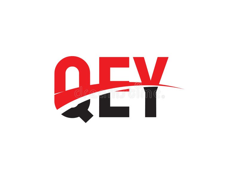 QEY Letter Initial Logo Design Vector Illustration Stock Vector ...