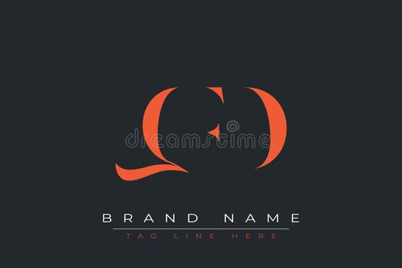 QFD Abstract Letter Logo Design Stock Vector - Illustration of emblem ...