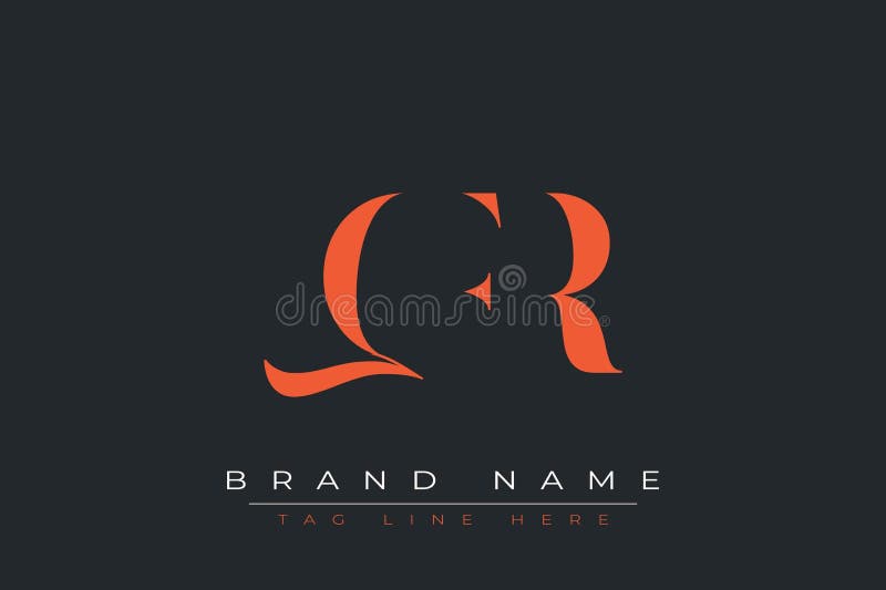 QFR Abstract Letter Logo Design Stock Vector - Illustration of ...