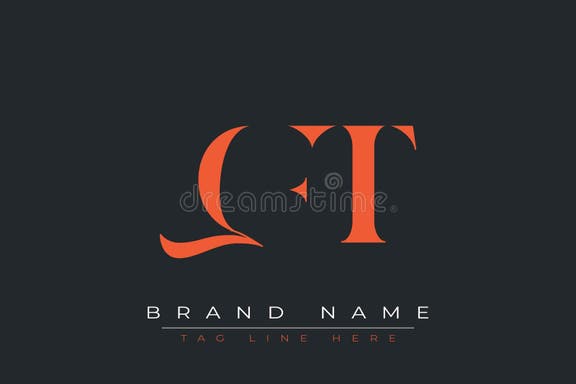 QFT Abstract Letter Logo Design Stock Vector - Illustration of logotype ...