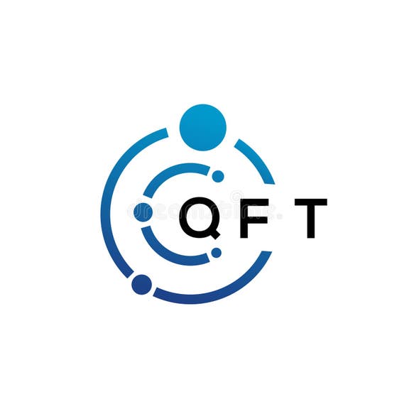 QFT Letter Technology Logo Design on White Background. QFT Creative ...
