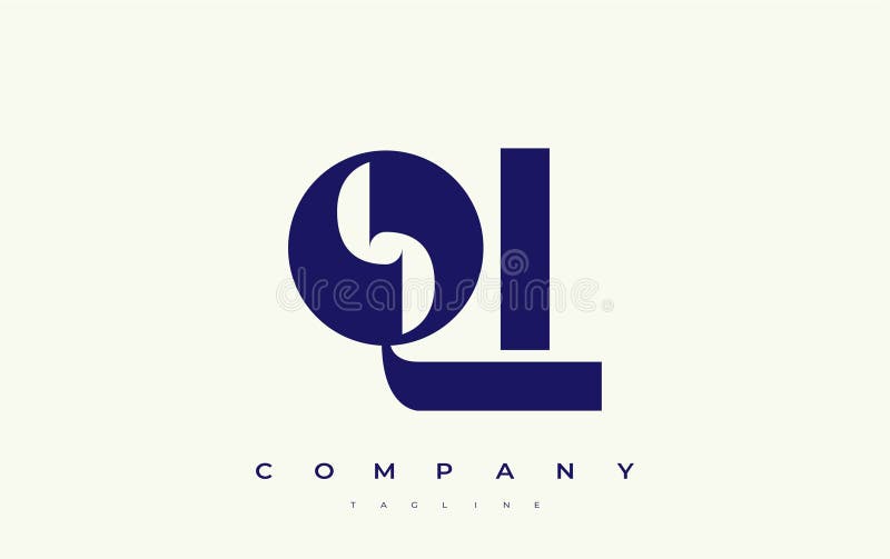 QI Abstract Geometric Logo Design Stock Vector - Illustration of font ...