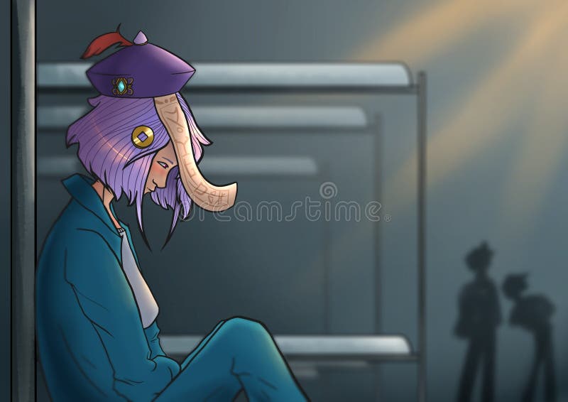 Qi qi in dorama editorial photography. Illustration of cartoon - 233924862