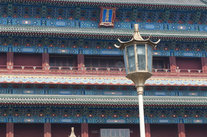 Qianmen stock photo. Image of tiananmen, imperial, heritage - 24266936
