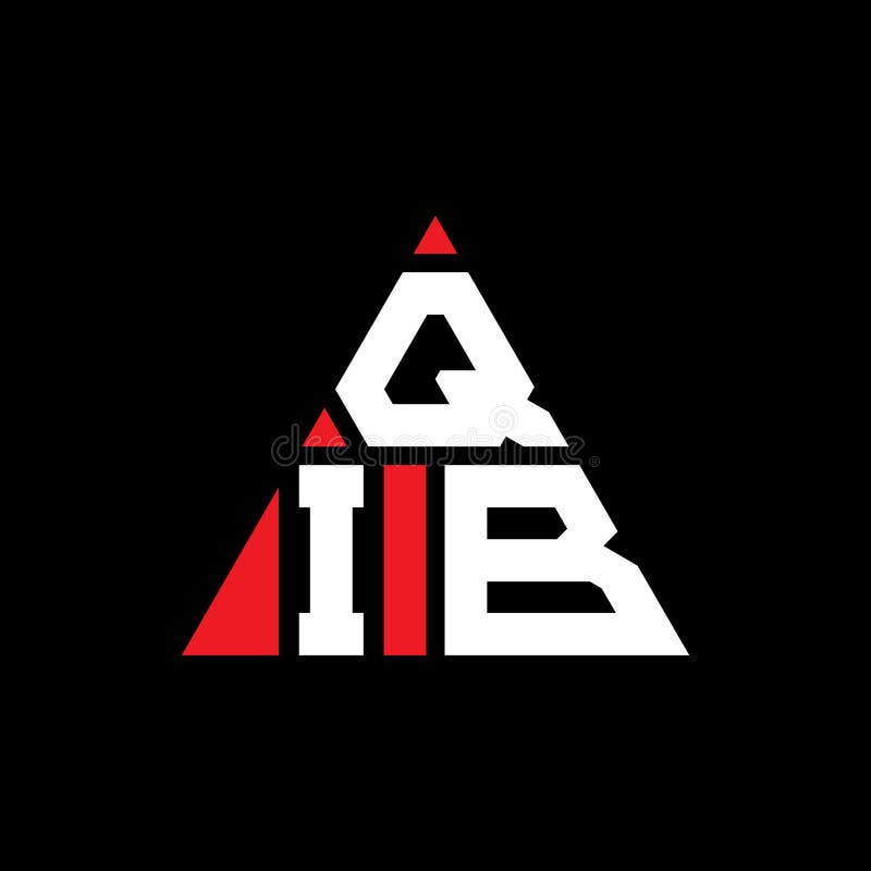 QIE Triangle Letter Logo Design with Triangle Shape. QIE Triangle Logo ...