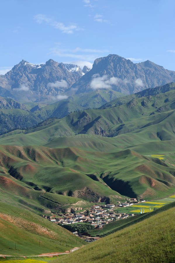 Qilian mountains stock image. Image of colorful, beautiful - 25917481