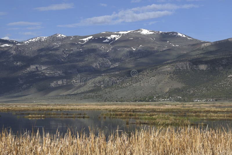 Ruby Lake National Wildlife Refuge, Nevada Stock Photo - Image of ...