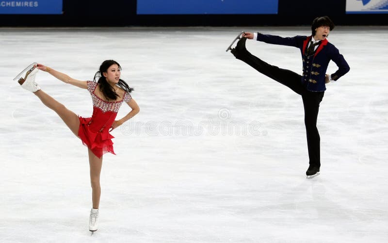 Qing PANG/Jian TONG (CHN) imagen de archivo editorial. Imagen de figura ...