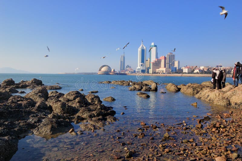 Qingdao stock photo. Image of outdoor, china, tour, coastal - 30860010