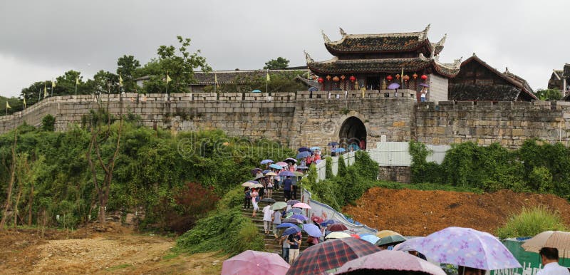 Qingyan Town in Guinyang,china Editorial Stock Photo - Image of qingyan ...