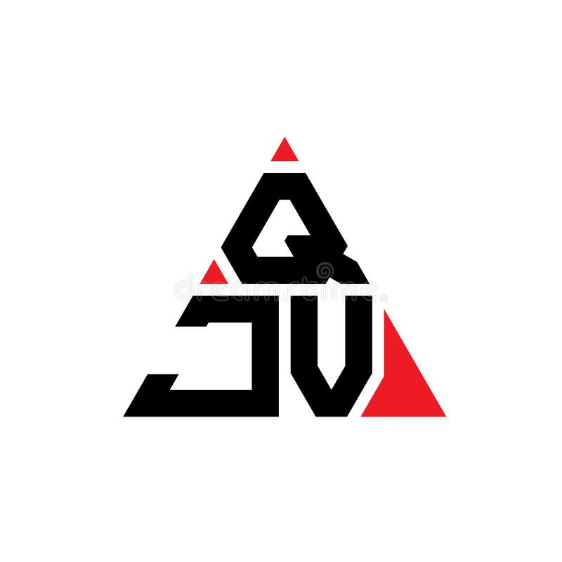 QJW Triangle Letter Logo Design with Triangle Shape. QJW Triangle Logo ...