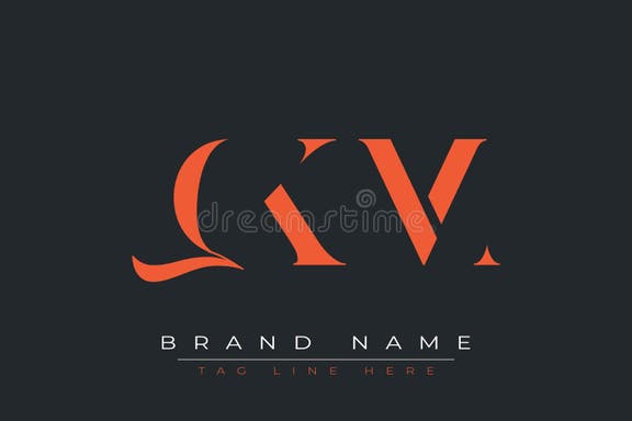 QKM Abstract Letter Logo Design Stock Vector - Illustration of design ...