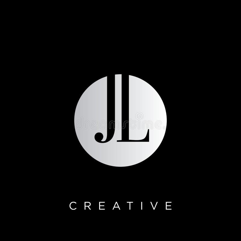 JL Luxury Logo Design Vector SYMBOL Stock Vector - Illustration of ...