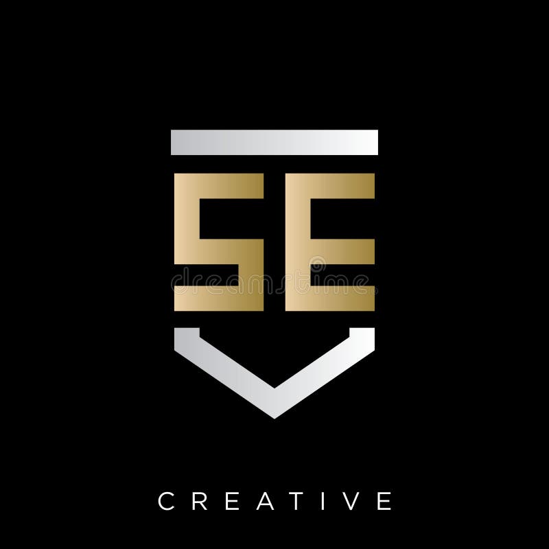 Se LOGO SHIELD Luxury Design Vector SYMBOL Stock Illustration ...