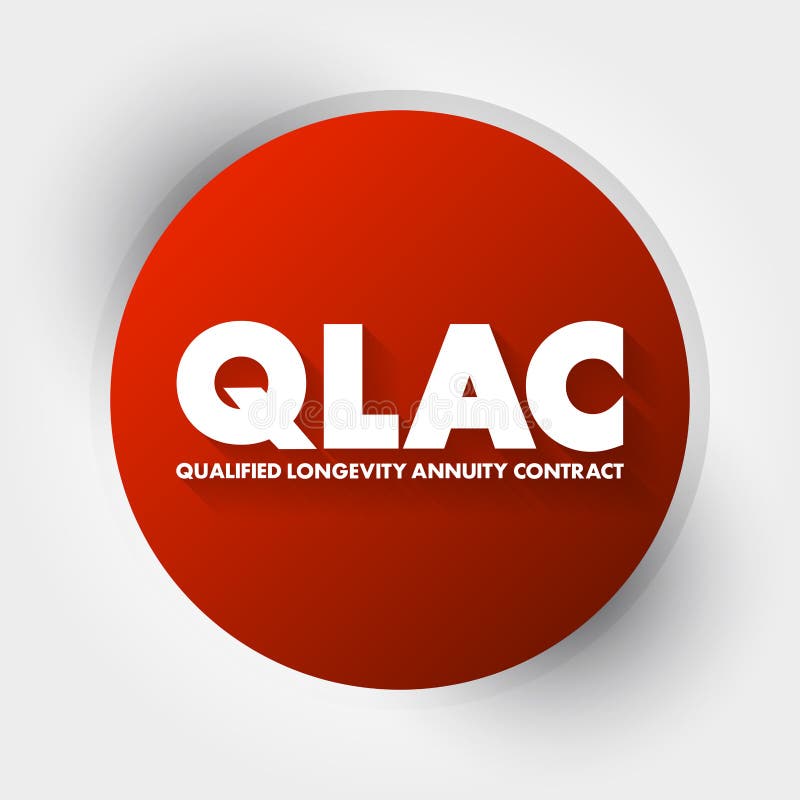 QLAC - Qualified Longevity Annuity Contract Acronym, Business Concept ...