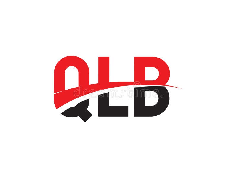 QLB Letter Initial Logo Design Vector Illustration Stock Vector ...