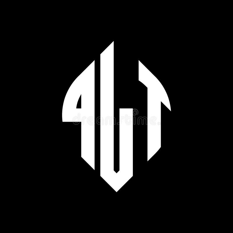 QLT Circle Letter Logo Design with Circle and Ellipse Shape. QLT ...