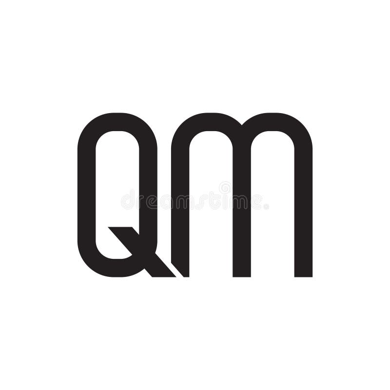 Qm Initial Letter Vector Logo Icon Stock Vector - Illustration of ...