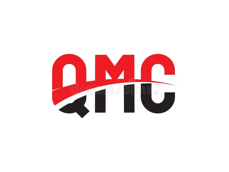 QMC Letter Initial Logo Design Vector Illustration Stock Vector ...