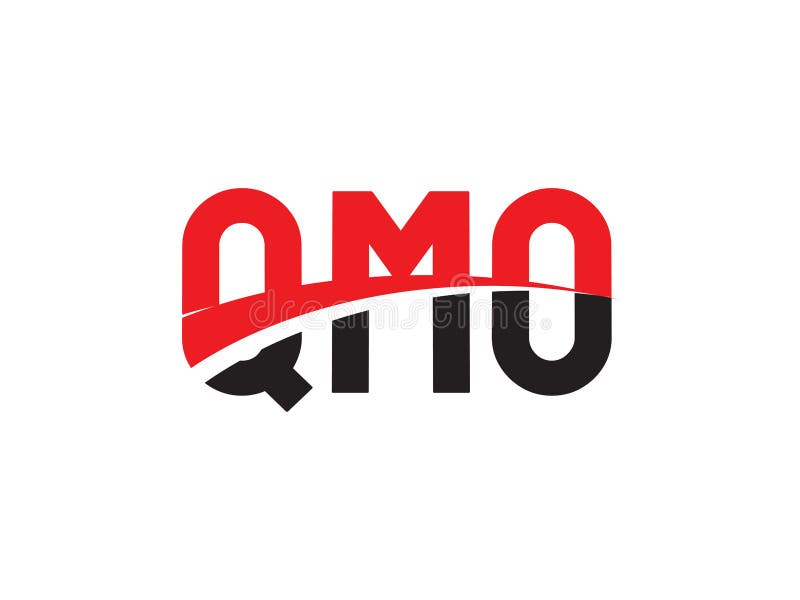 QMO Letter Initial Logo Design Vector Illustration Stock Vector ...