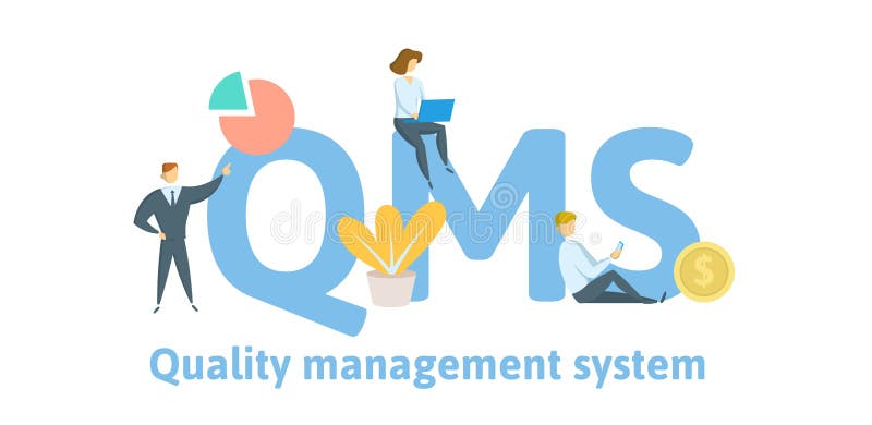 QMS, Quality Management System. Concept with Keywords, Letters, and ... QMS, Quality Management System. Concept with Keywords, Letters, and ...