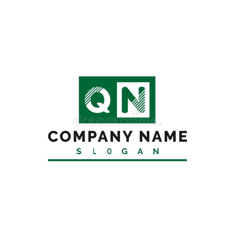 QN Logo Design. QN Letter Logo Vector Illustration - Vector Stock ...