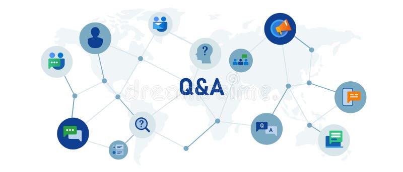 Qna or Question and Answer Message Solution Information Comunication ...
