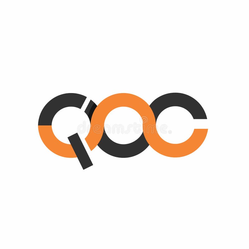QOC, CQOC, QPC Initials Modern Technology Logo and Vector Icon Stock ...