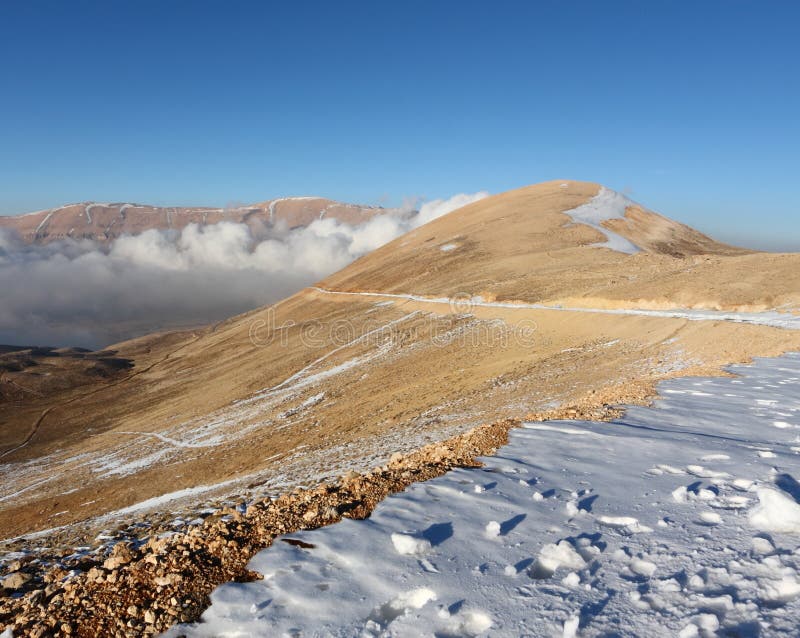 Qornet el- Sawda, Lebanon stock photo. Image of range - 12146300
