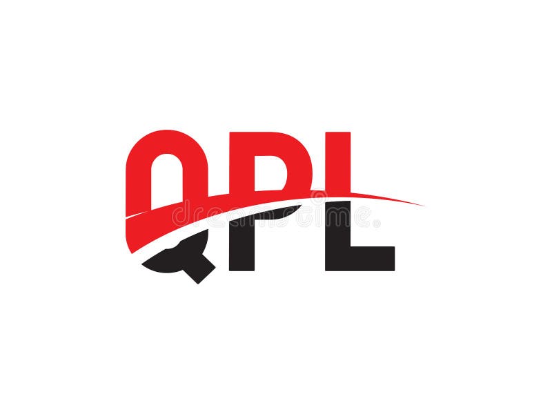 QPL Letter Initial Logo Design Vector Illustration Stock Vector ...