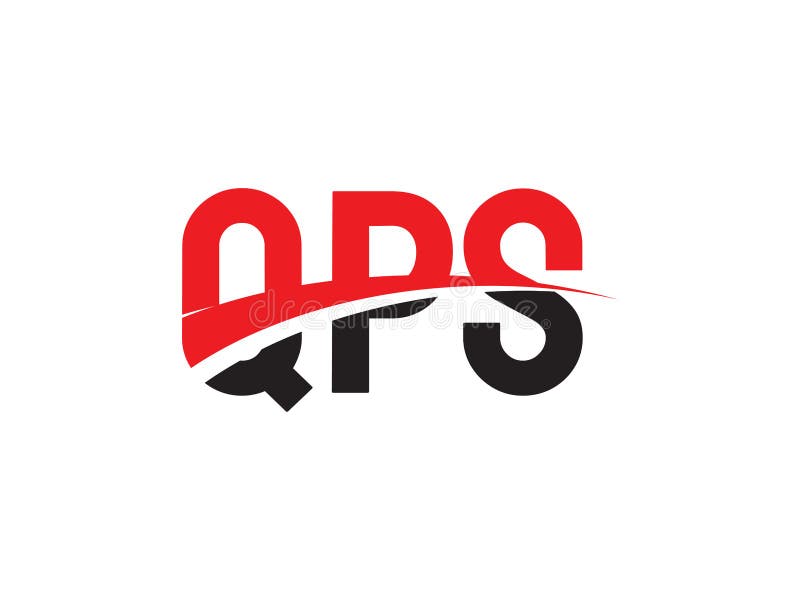 QPS Letter Initial Logo Design Vector Illustration Stock Vector ...
