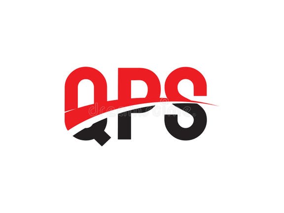 QPS Letter Initial Logo Design Vector Illustration Stock Vector ...