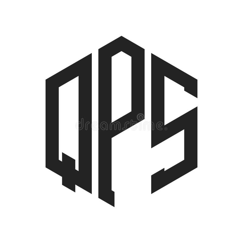 QPS Logo Design. Initial Letter QPS Monogram Logo Using Hexagon Shape ...
