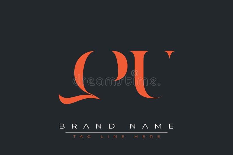 QPU Abstract Letter Logo Design Stock Illustration - Illustration of ...