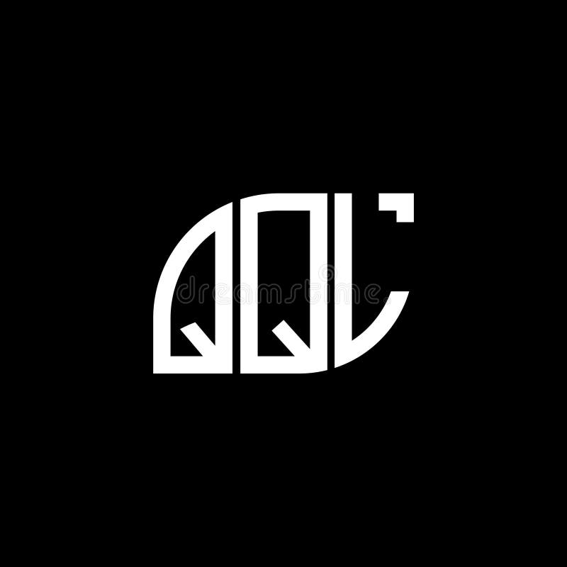 QQL Letter Logo Design on Black Background.QQL Creative Initials Letter ...