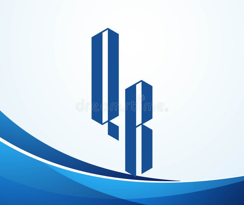 QR Alphabet Letter Logo Design Template Elements Stock Vector ...