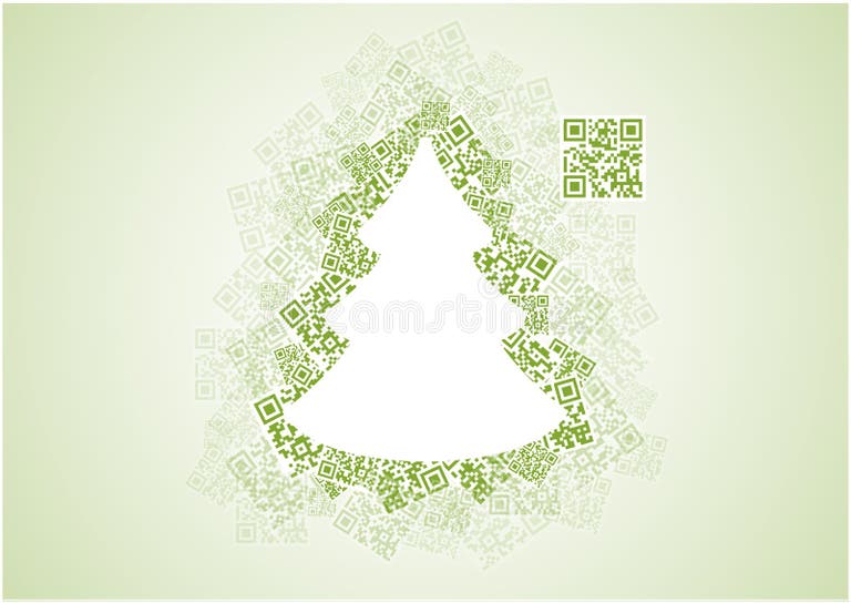 Merry Christmas Qr Code Stock Illustrations – 45 Merry Christmas Qr ...