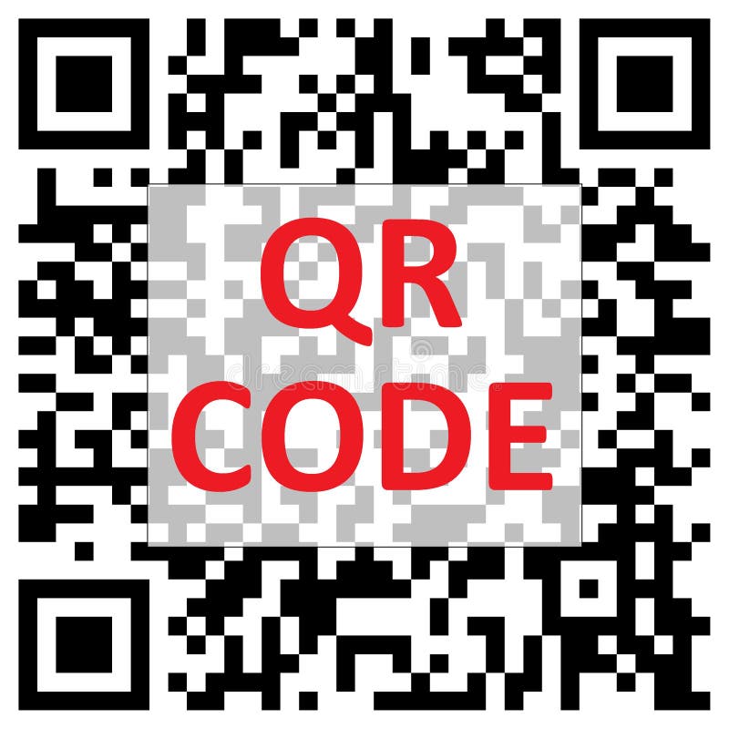 QR code editorial stock photo. Illustration of technology - 12467508