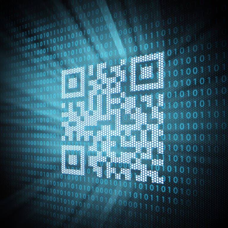 Qr Code Scan Texture Stock Illustrations – 61 Qr Code Scan Texture ...