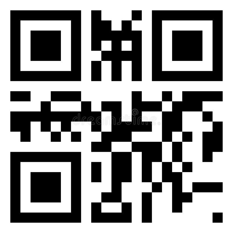 Moderne QR-code vector illustratie. Illustration of telefoon - 123212024