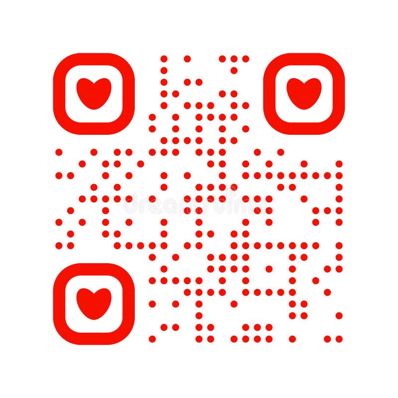 QR code. Abstract template stock vector. Illustration of service ...