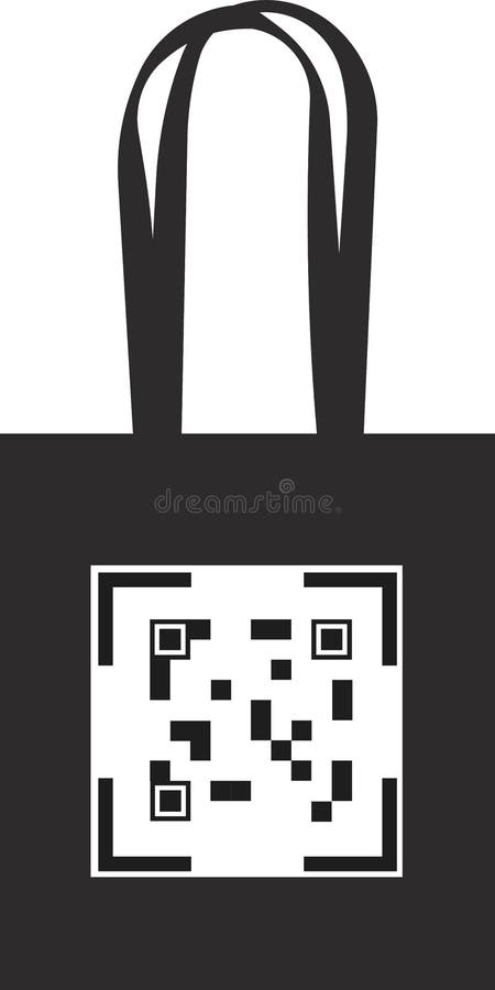 Shopping Bag Qr Code Stock Illustrations – 332 Shopping Bag Qr Code ...