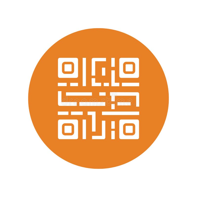 Qr-code Bar-code Vector Icon, Digital Technology Stock Vector ...