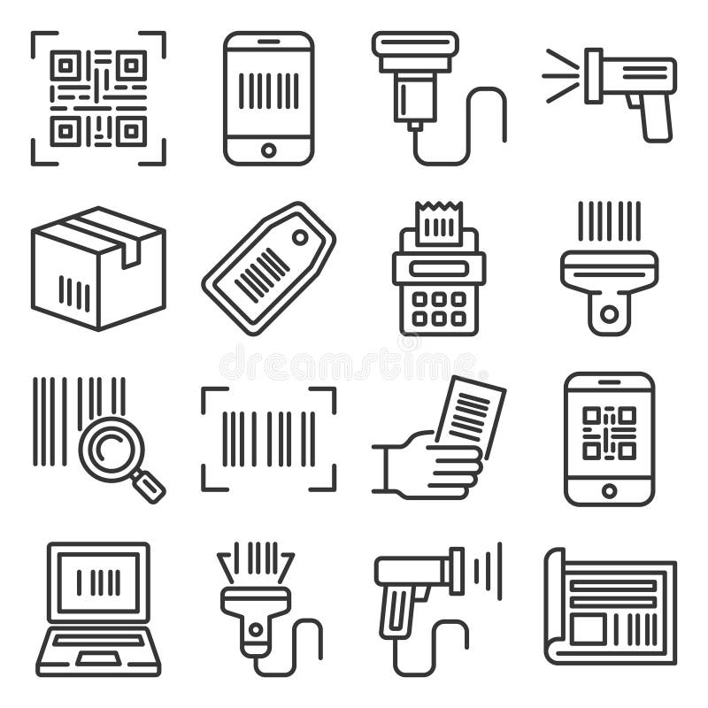 QR code icons set stock vector. Illustration of gadget - 35400983 QR code icons set stock vector. Illustration of gadget - 35400983