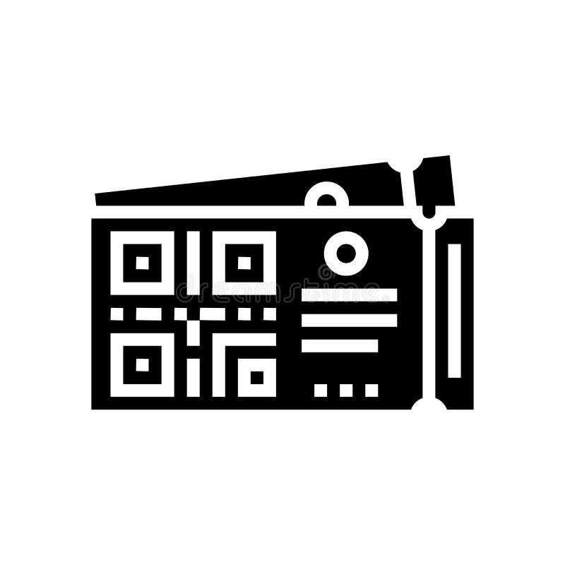Ticket Qr Stock Illustrations – 1,063 Ticket Qr Stock Illustrations ...