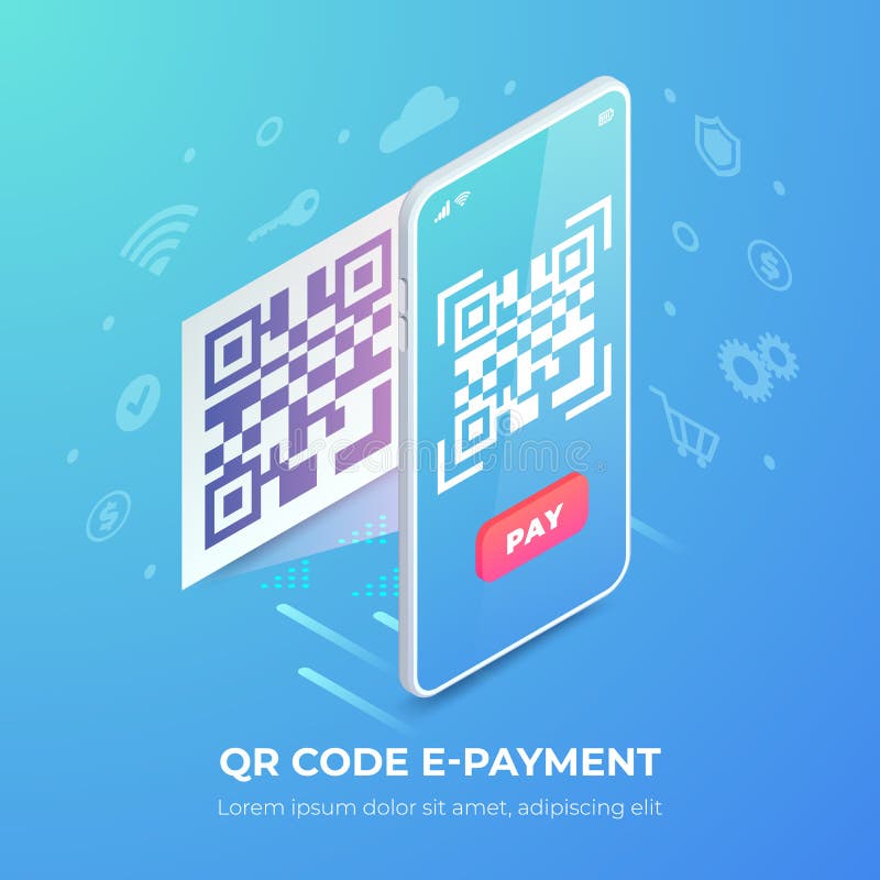 Vector Online Payment 3D Icons Set. Isometric Credit Card with Green ...