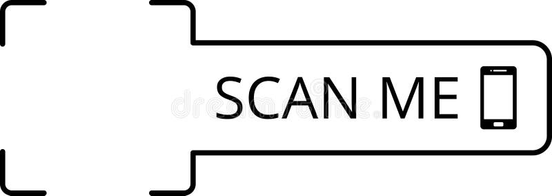 Qr Code Frame Set. Qr Code Mockup. Mobile Payment and Identity. Vector ...