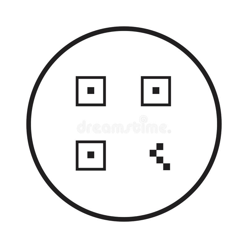 QR Code Icon - Identification Elements Illustrations, Vector Sign ... QR Code Icon - Identification Elements Illustrations, Vector Sign ...