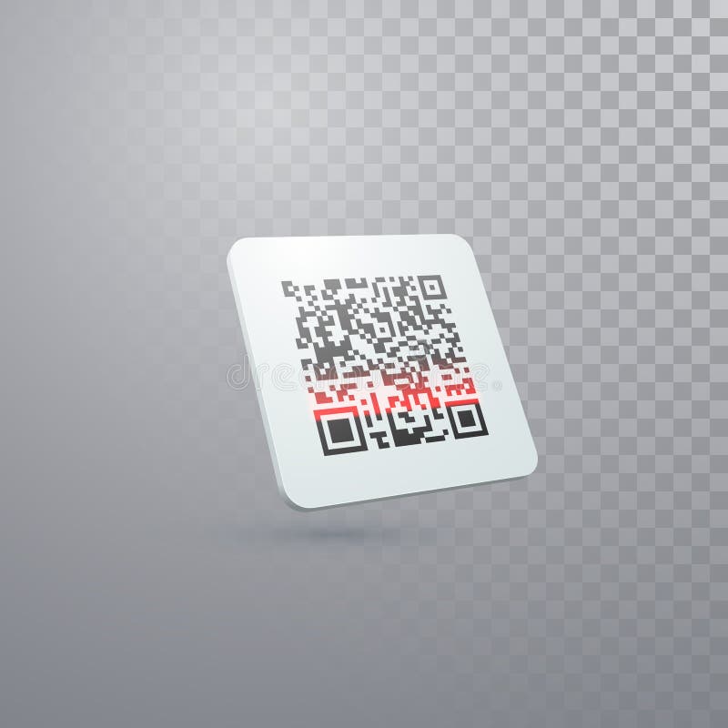 Qr Code Transparent Stock Illustrations – 335 Qr Code Transparent Stock ...
