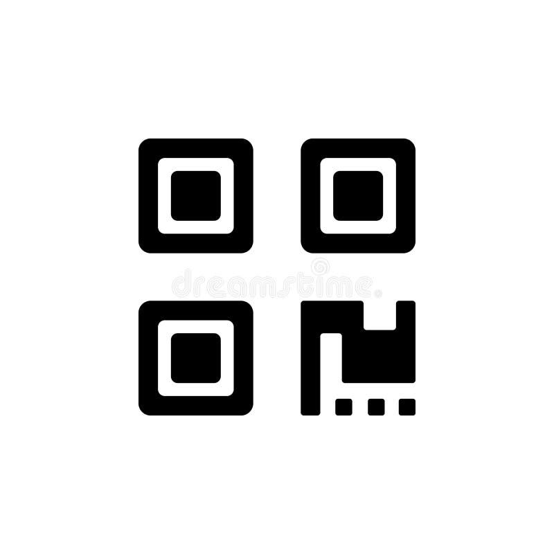 Qr Code Icon. Signs and Symbols Can Be Used for Web, Logo, Mobile App ...